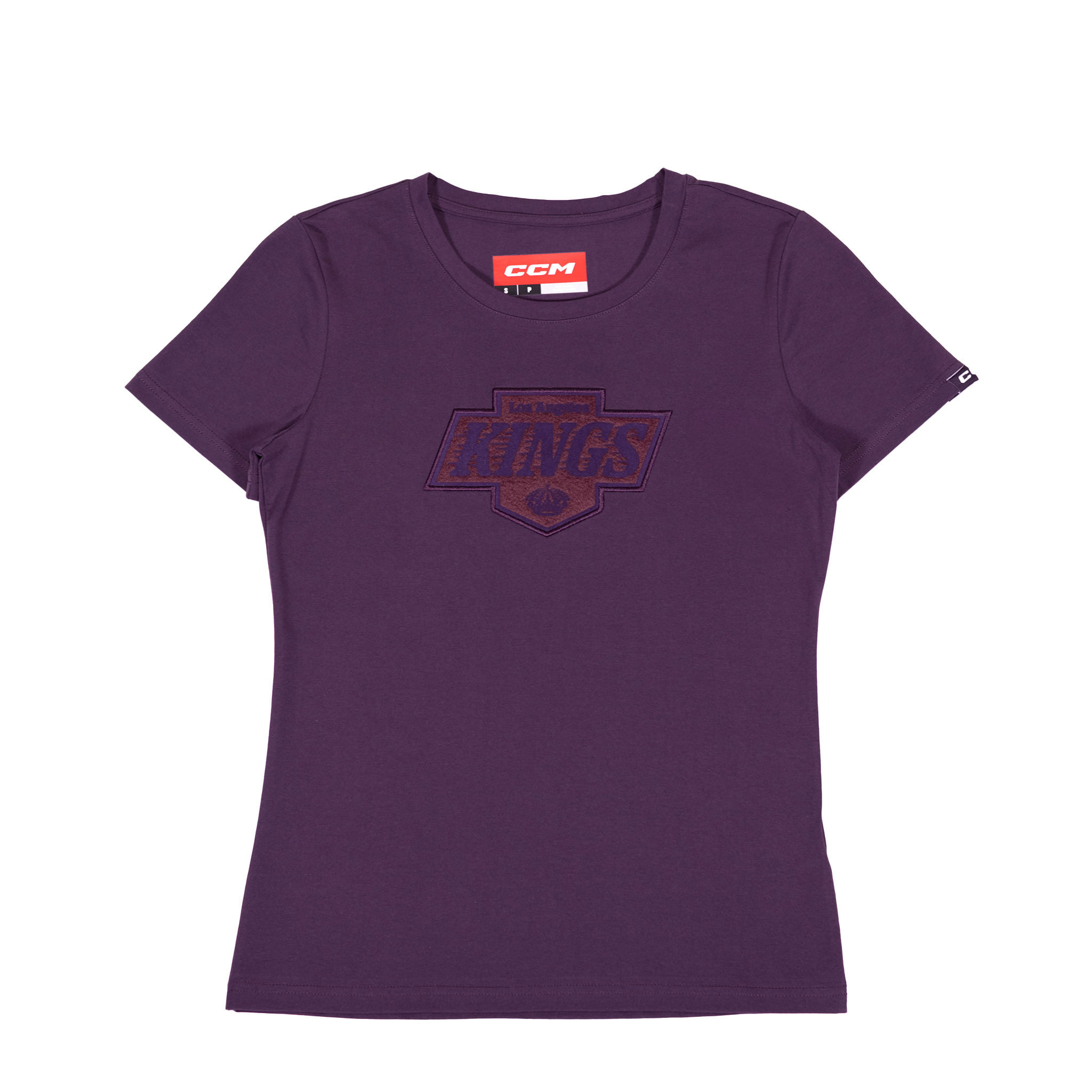 Kings Womens Chevy Logo Purple Short Sleeve Tee – TEAM LA Store